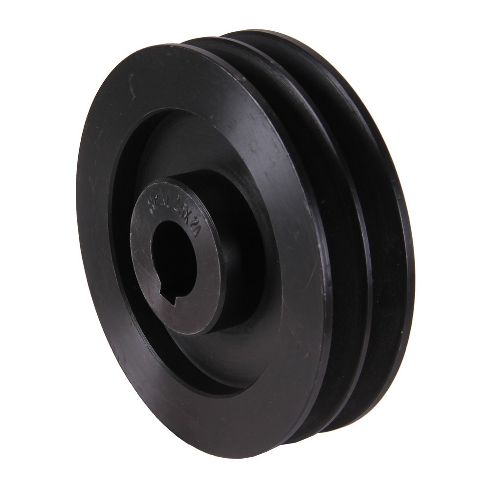 Pulley diameter 125mm hole 24mm type A double | Valkenpower